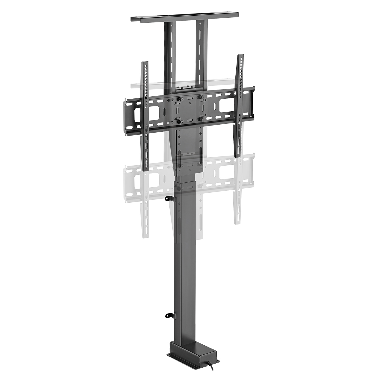 Electric TV lift for large televisions | Transmedia Kabelverbindungen GmbH